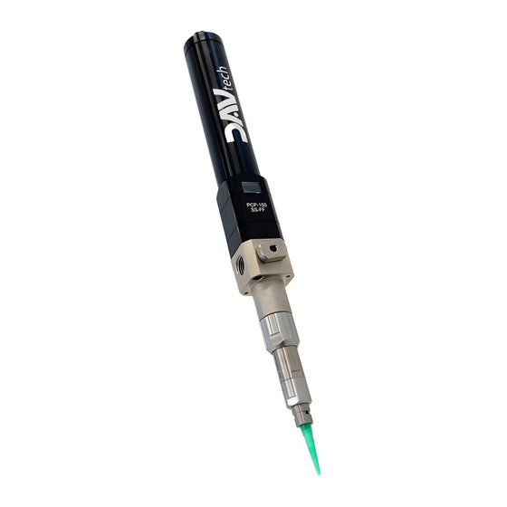 DAV TECH PCP-150 USE AND MAINTENANCE MANUAL Pdf Download | ManualsLib