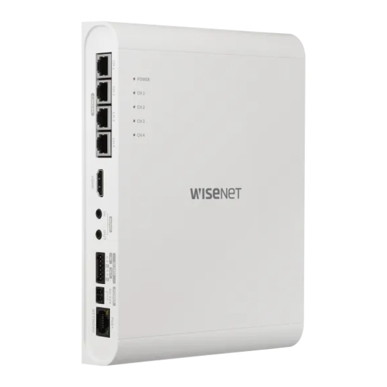 WISENET PNM-9000QB QUICK MANUAL Pdf Download | ManualsLib