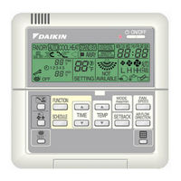 Daikin Remote Control User Manuals Download | ManualsLib