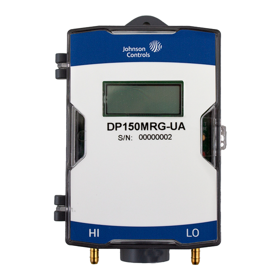 JOHNSON CONTROLS DP150 SERIES INSTALLATION MANUAL Pdf Download | ManualsLib
