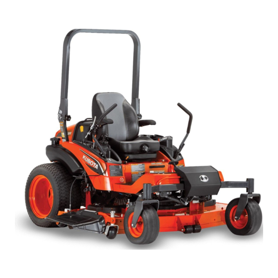 KUBOTA ZD1211 WORKSHOP MANUAL Pdf Download | ManualsLib