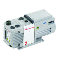 User Manuals: Edwards RV12 Vane Vacuum Pump