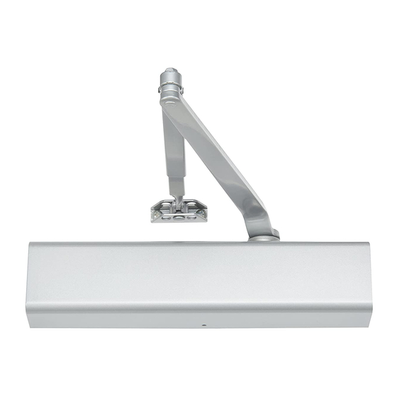 ASSA ABLOY NORTON 8000 SERIES INSTALLATION INSTRUCTIONS MANUAL Pdf ...