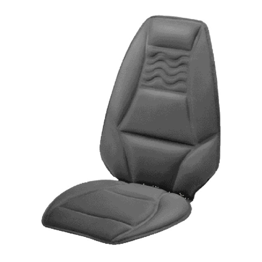 Homedics BackRejuvenator BK-900 Manual | ManualsLib