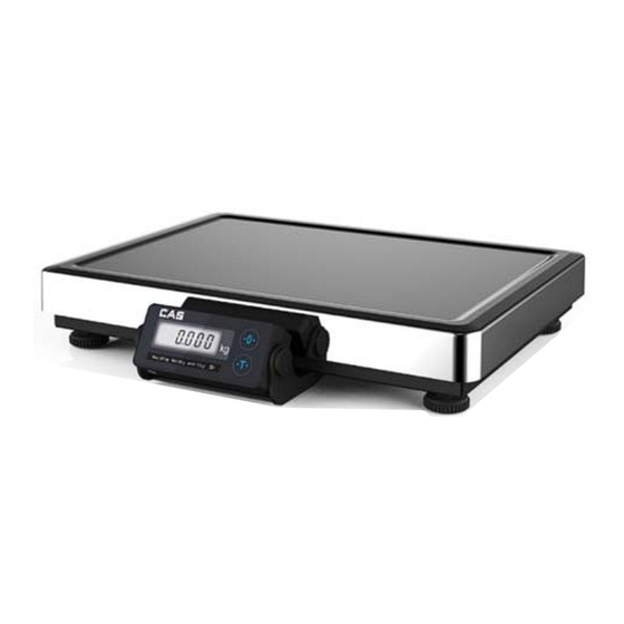 CAS PDC Series Scale Operating Manual | ManualsLib