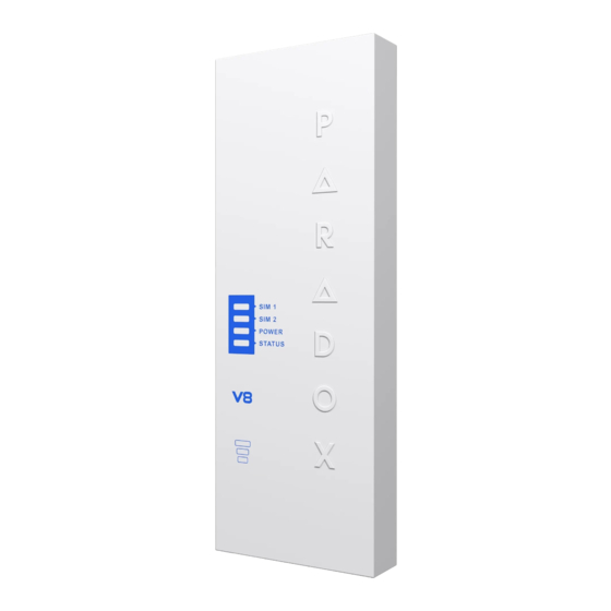 Paradox PCS265V8 Communicator Module Installation & Operation Manual ...