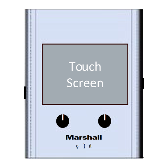 MARSHALL ELECTRONICS CV-RCP-100 QUICK START MANUAL Pdf Download | ManualsLib