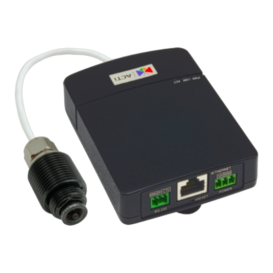 Acti Q11 Manuals | ManualsLib