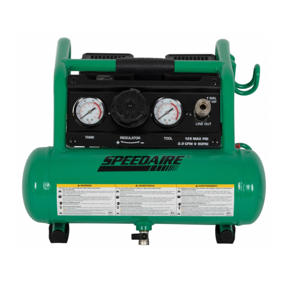 SPEEDAIRE 787U76 OPERATING INSTRUCTIONS & PARTS MANUAL Pdf Download ...