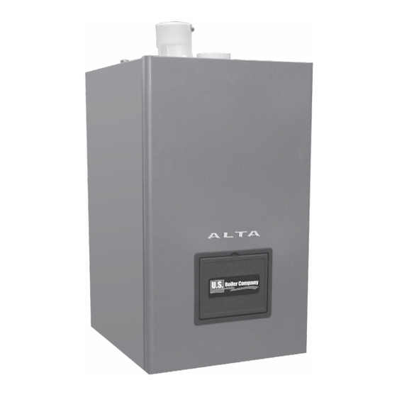 U.S. BOILER COMPANY ALTAC-136-1G00 INSTALLATION, OPERATING AND SERVICE ...