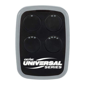 GENIE Universal Remote Manual | ManualsLib
