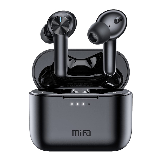 Mifa Wireless Earbuds X181 Manual | ManualsLib