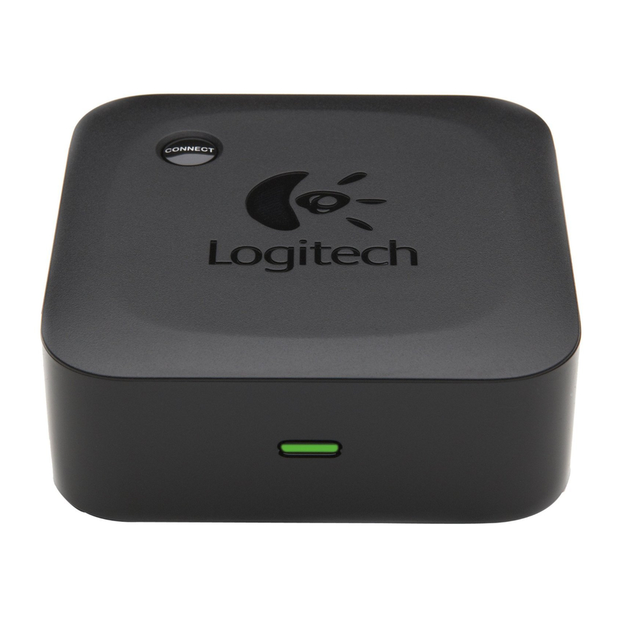 Logitech Wireless Speaker Adapter Quick Start Guide | ManualsLib