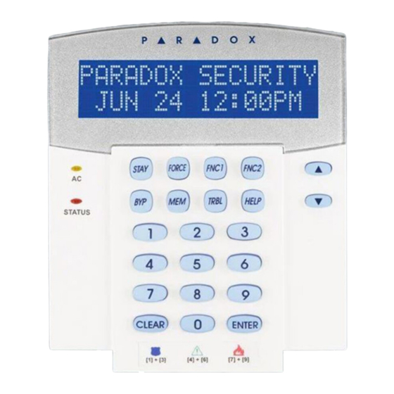 PARADOX SPECTRA 1641BL INSTALLATION MANUAL Pdf Download | ManualsLib