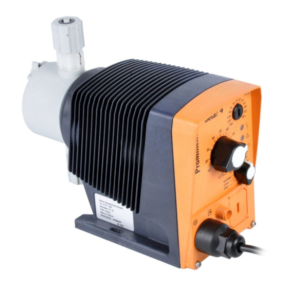 PROMINENT BETA BT4B OPERATING INSTRUCTIONS MANUAL Pdf Download | ManualsLib