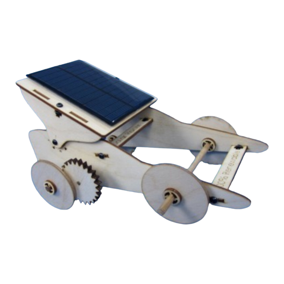 BROWN DOG GADGETS SOLAR RACER INSTRUCTIONS Pdf Download | ManualsLib