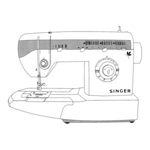 SINGER 2732 INSTRUCTION BOOK Pdf Download | ManualsLib