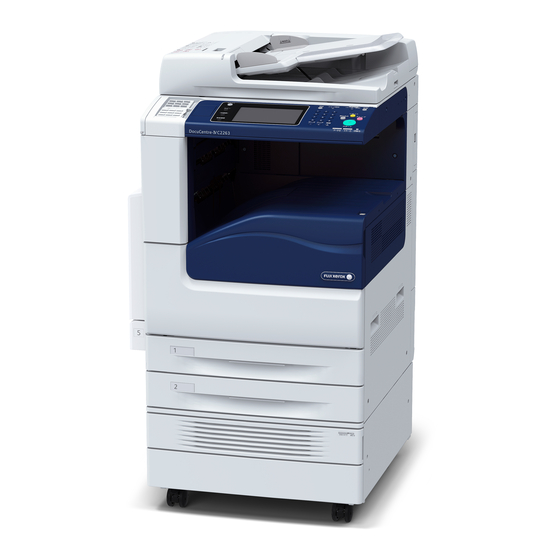FUJI XEROX DOCUCENTRE-IV C2265 USER MANUAL Pdf Download | ManualsLib