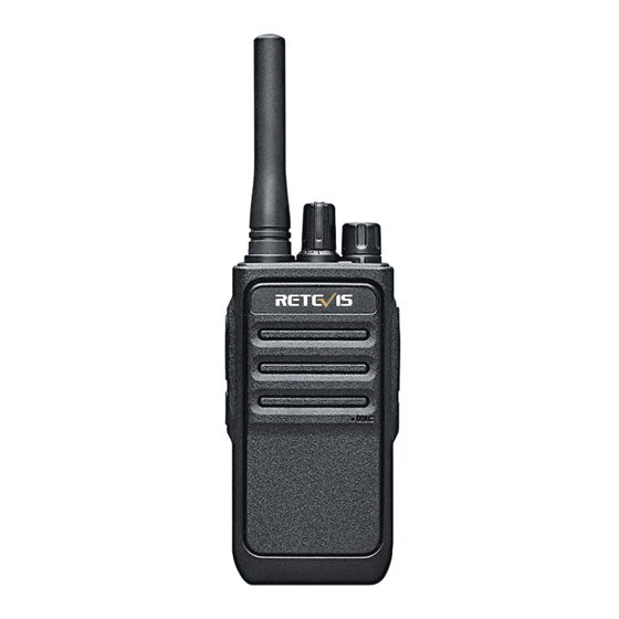 RETEVIS RT17 USER MANUAL Pdf Download | ManualsLib