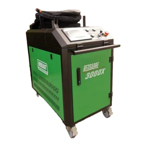 EVERLAST REDSABRE 2000X SAFETY, SETUP, OPERATION & MAINTENANCE MANUAL ...