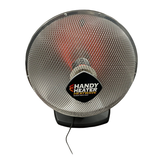 ONTEL HANDY HEATER HEATWAVE INSTRUCTION MANUAL Pdf Download | ManualsLib