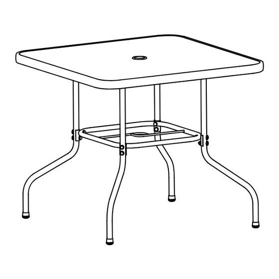 WALMART HERITAGE PARK 5 PIECE FOLDING DINING SET ASSEMBLY INSTRUCTION Pdf Download ManualsLib