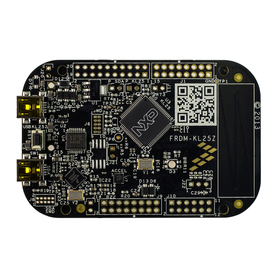 FREESCALE SEMICONDUCTOR FRDM-KL25Z QUICK START MANUAL Pdf Download ...