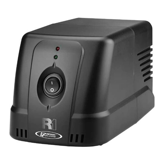 INFOSEC UPS SYSTEM R1 SERIES USER MANUAL Pdf Download | ManualsLib