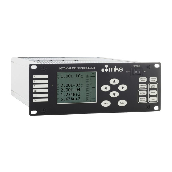 MKS 937B SERIES OPERATION AND MAINTENANCE MANUAL Pdf Download | ManualsLib