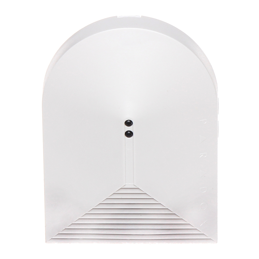 Paradox GlassTrek DG457, 457 - Security Sensor Manual | ManualsLib