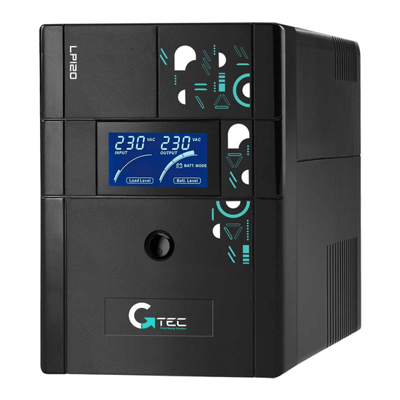 GTEC LP120 1000 SERIES SERVICE MANUAL Pdf Download | ManualsLib