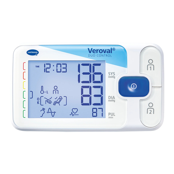 HARTMANN VEROVAL DUO CONTROL INSTRUCTIONS FOR USE MANUAL Pdf Download ...