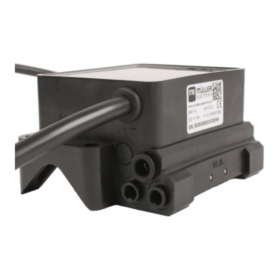 Müller-elektronik EDS-P Manuals | ManualsLib