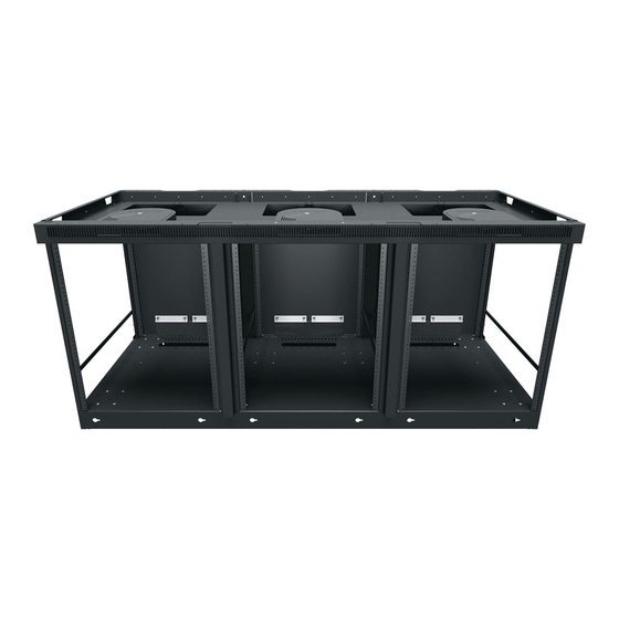 Middle atlantic products C5 SERIES CREDENZA RACK Manuals | ManualsLib