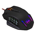 Redragon M908 IMPACT - RGB LED MMO Laser Wired Programmable Gaming ...