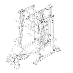 TROJAN MULTIFUNTION SMITH MACHINE USER MANUAL Pdf Download | ManualsLib