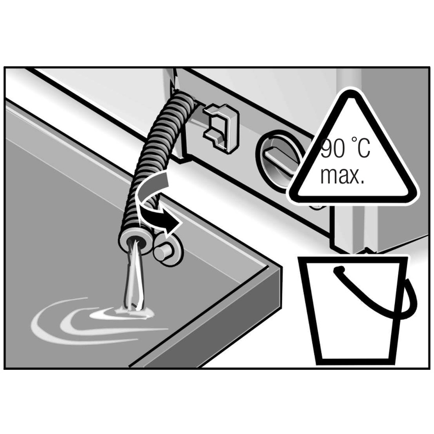 How to Drain Water from Bosch WFR 2830 | ManualsLib
