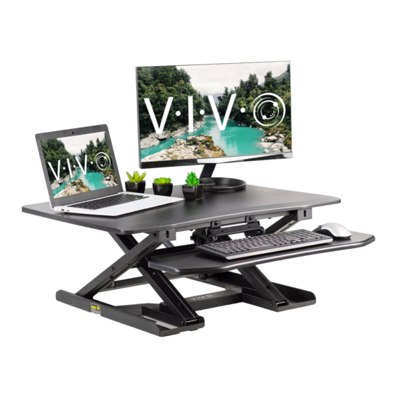 VIVO DESK-V000Y INSTRUCTION MANUAL Pdf Download | ManualsLib