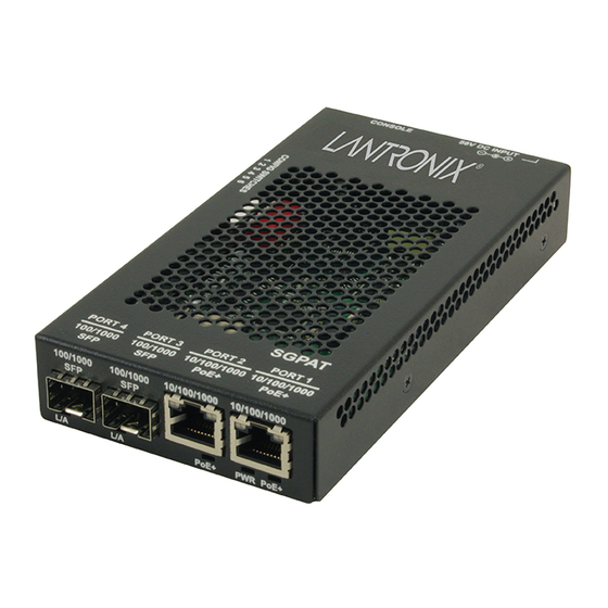 TRANSITION NETWORKS SGPAT10 05 SERIES USER MANUAL Pdf Download | ManualsLib