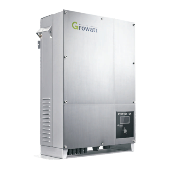 GROWATT 7000UE INVERTER INSTALLATION & OPERATION MANUAL | ManualsLib