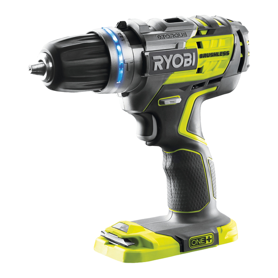 RYOBI R18PDBL ORIGINAL INSTRUCTIONS MANUAL Pdf Download | ManualsLib