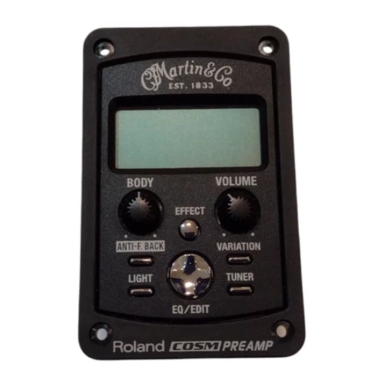 ROLAND COSM OWNER'S MANUAL Pdf Download | ManualsLib