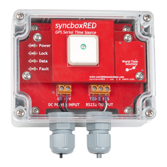 WORLD TIME SOLUTIONS SYNCBOXRED USER MANUAL Pdf Download | ManualsLib