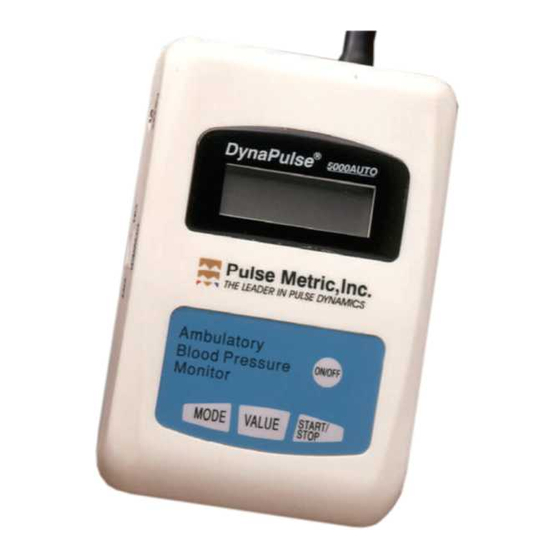 Pulse metric DYNAPULSE 5000A Manuals | ManualsLib