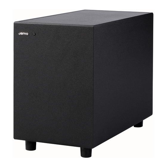 JAMO SUB 200 SPEAKER USER MANUAL | ManualsLib