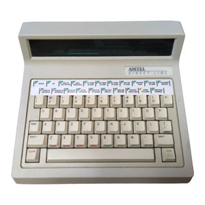 AMTEL DIRECT-LINE KEYBOARD UNIT QUICK MANUAL Pdf Download | ManualsLib