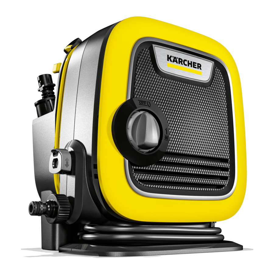 Kärcher K Mini - Pressure Washer Manual | ManualsLib