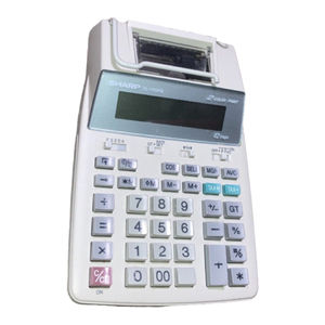 SHARP EL-1750P OPERATION MANUAL Pdf Download | ManualsLib