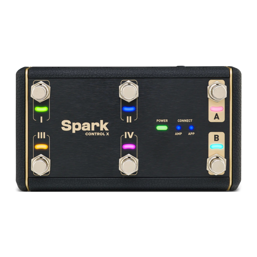 Spark Control X Manuals | ManualsLib