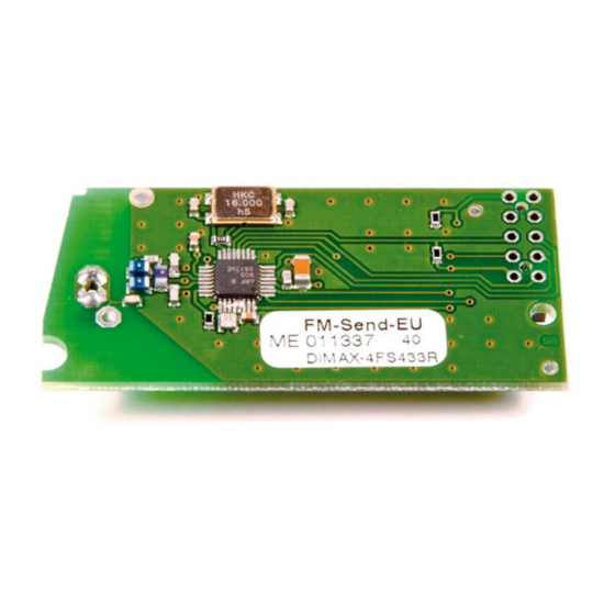 MASSOTH DIMAX FEEDBACK TRANSMITTER QUICK START MANUAL Pdf Download ...